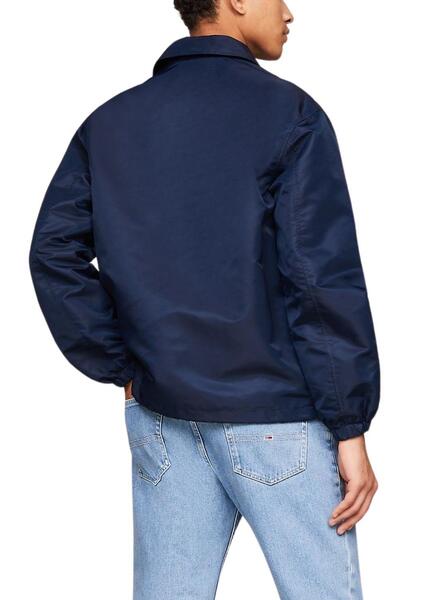 Tommy jeans padded coach jacket store